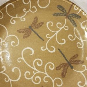 Accents | Fabric Covered Plate | Poshmark